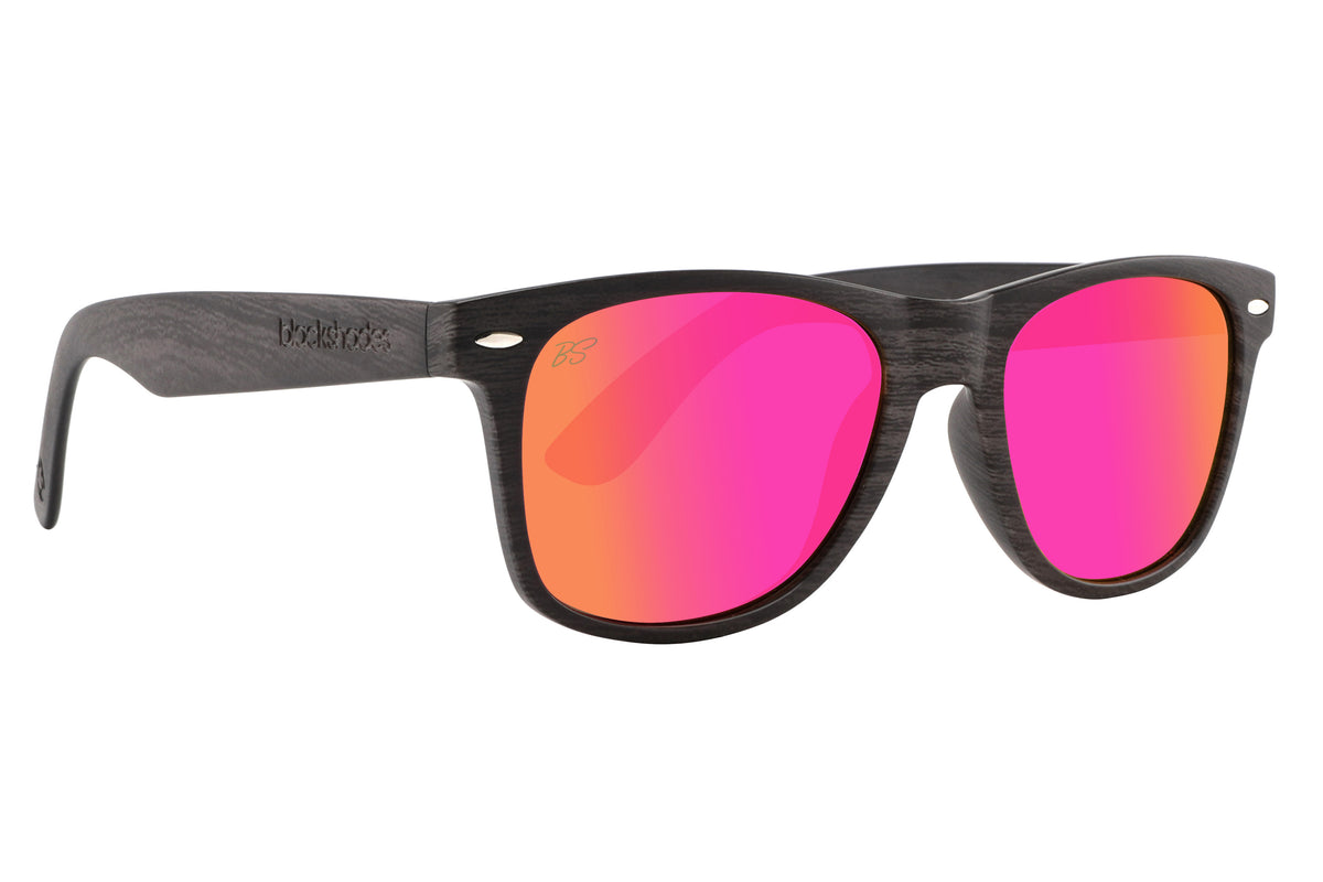 Bromigos Pink Polarized Classic Sunglasses | Black Shades – Black Shades