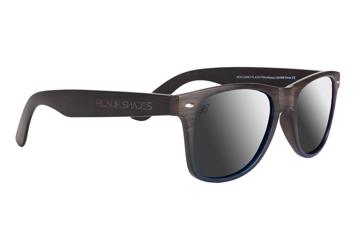 Lunar Eclipse silver Polarized Classic Sunglasses | Black Shades – Black Shades