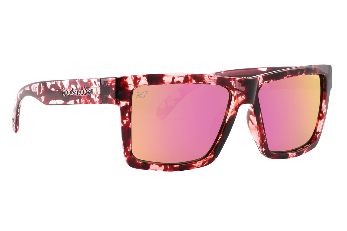Flirty Turtle Pink Polarized Sport Sunglasses | Black Shades – Black Shades