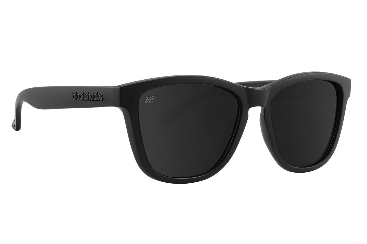 Midnight Delight Black Polarized Sport Sunglasses | Black Shades – Black Shades