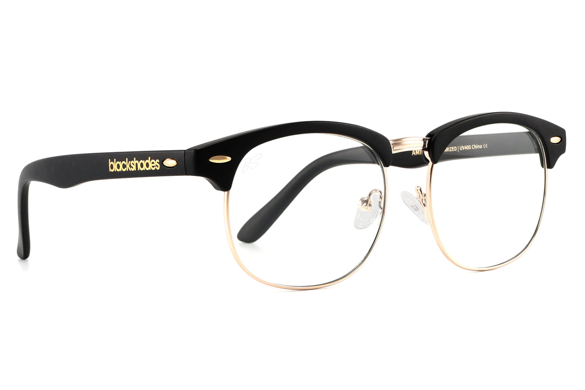 Amirite Blue Light blocking lens Classic glasses | Black Shades – Black ...